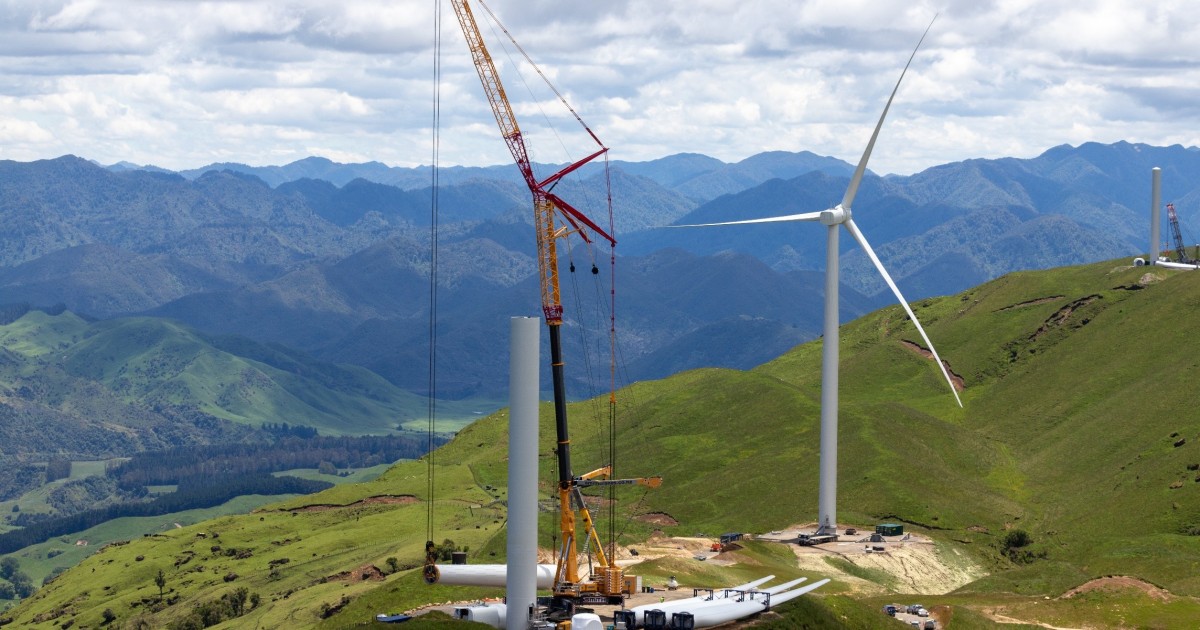 Harapaki wind farm now on track for mid-winter completion | Meridian Energy